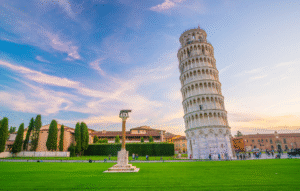 The Leaning Tower of Pisa: why doesn’t it fall over?