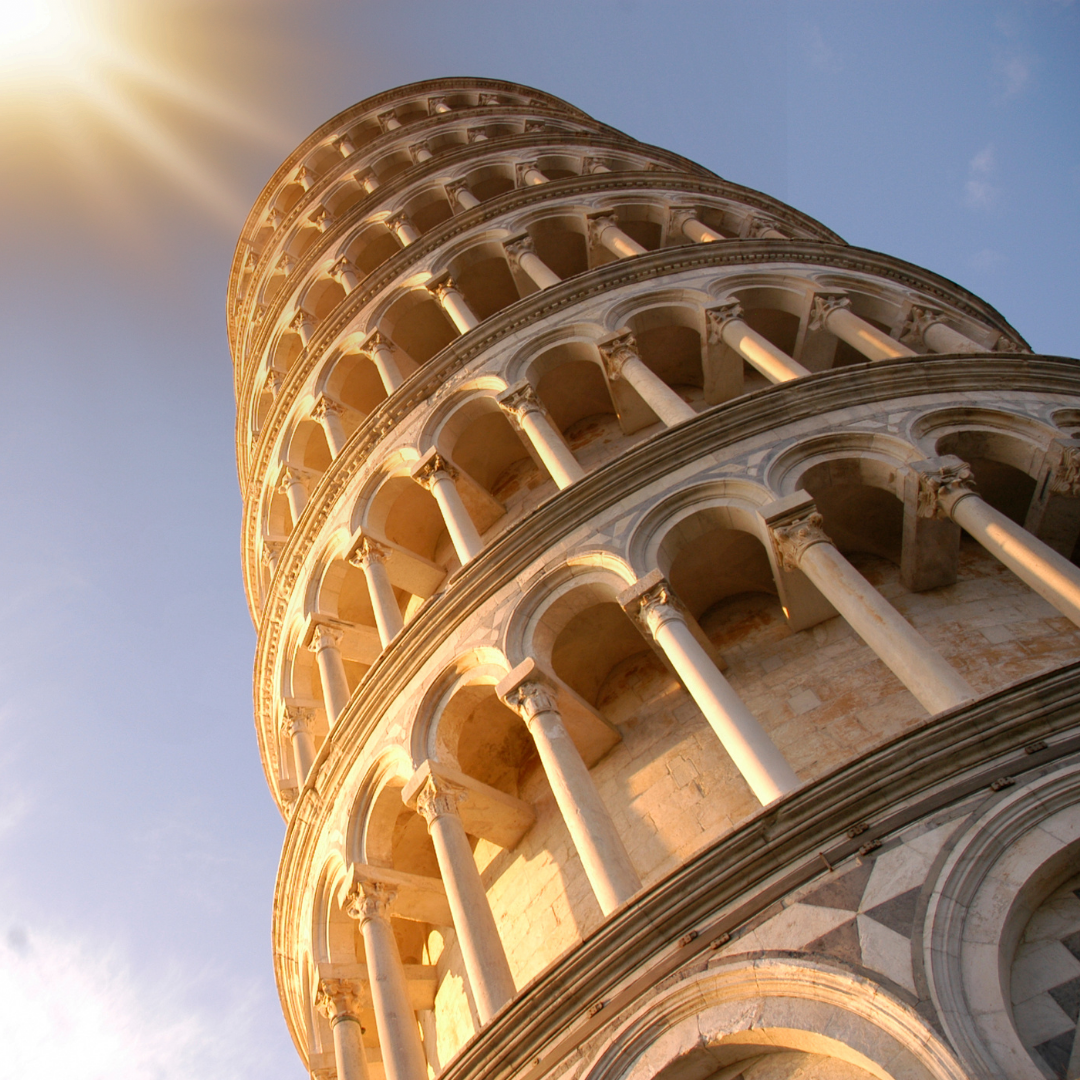 The Leaning Tower of Pisa: why doesn’t it fall over?